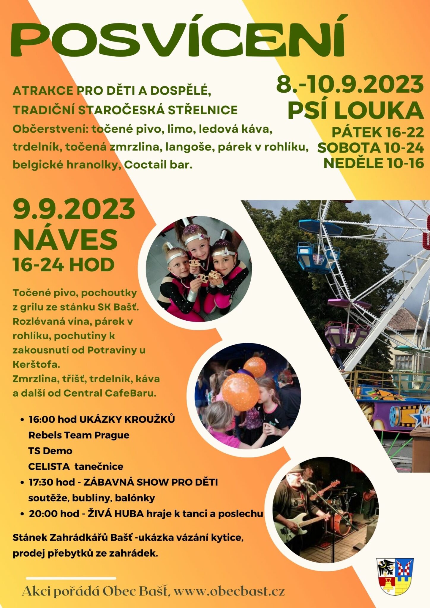 AKCE - 8. - 10.9.2023 - PROGRAM NA PSÍ LOUCE - 9.9.2023 - POSVÍCENÍ NA ...
