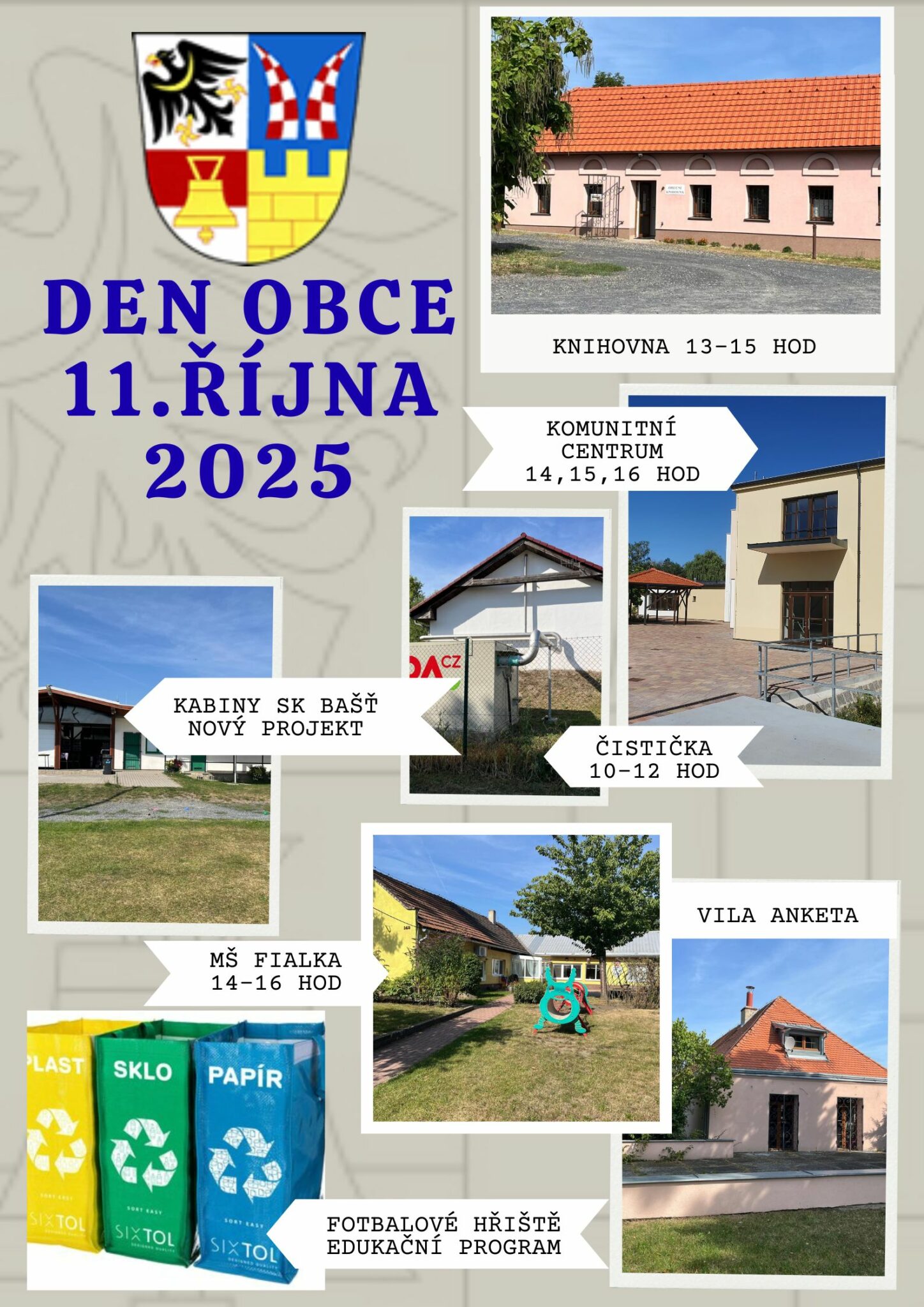 🌟 DEN OBCE BAŠŤ 2025 – sobota 11. října 🌟 - Obec Bašť